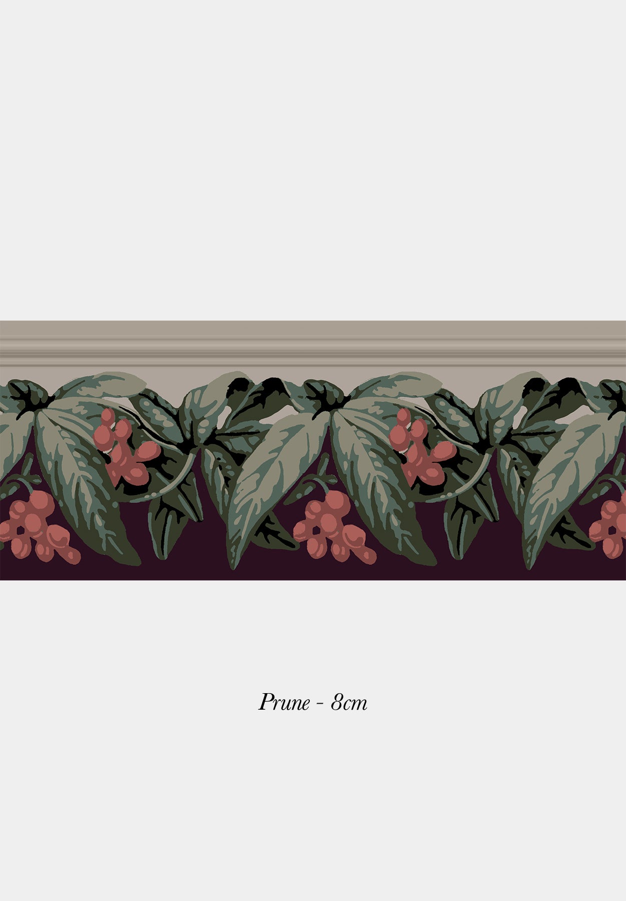 Frise de papier peint Camille par Isidore Leroy