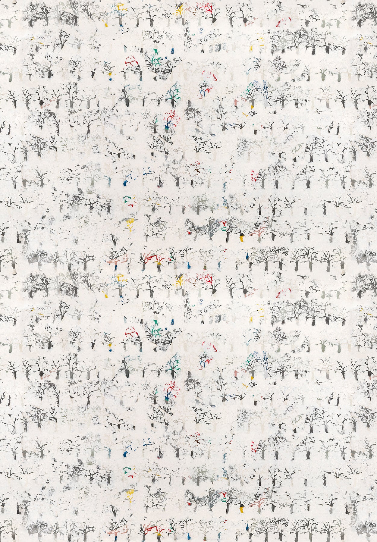 Papier peint panoramique sur mesure Bornéo par Jeanne Sauvage – IsidoreLeroy